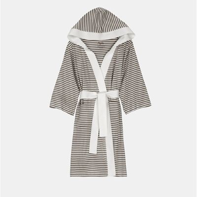 Striped Jersey Knit Robe | Grandin Road