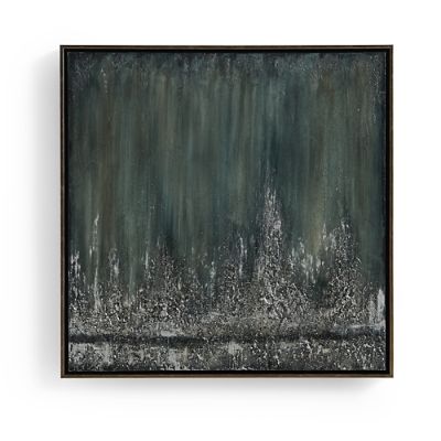 Blue Grey Crest Wall Art | Grandin Road