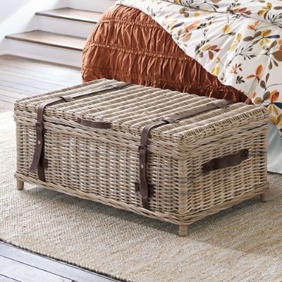 Richmond Wicker Trunk | Grandin Road