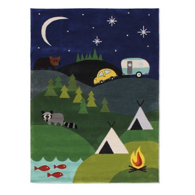 Camping Trip Rug | Grandin Road