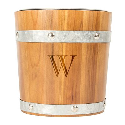 Personalized Rustic Ice Bucket | Grandin Road
