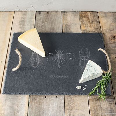 Personalized Insect Slate Serving Tray | Grandin Road