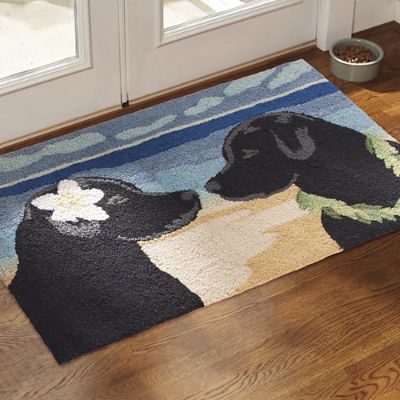 Sporting Eloping Dog Mat | Grandin Road