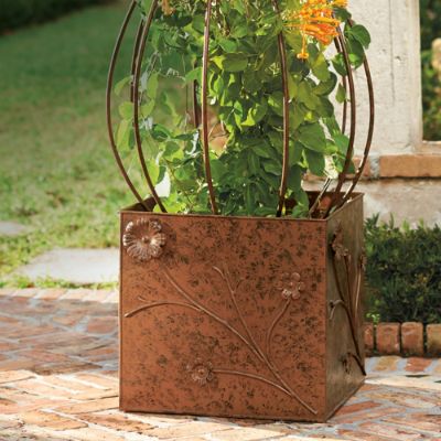 Floral Outdoor Planter Box | Grandin Road