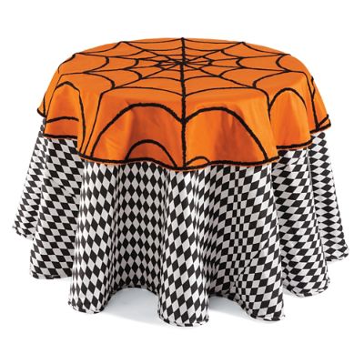 Spiderweb Round Table Topper | Grandin Road