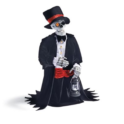 Creepy Skeleton Greeter | Grandin Road