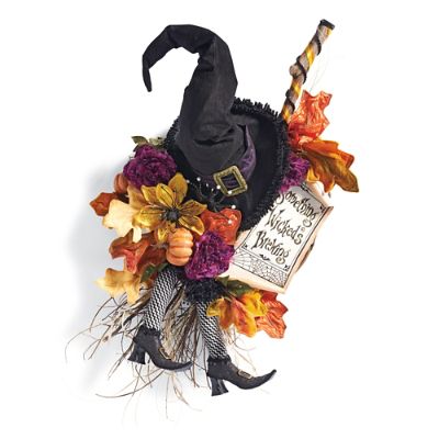 Something Wicked Door Swag | Grandin Road