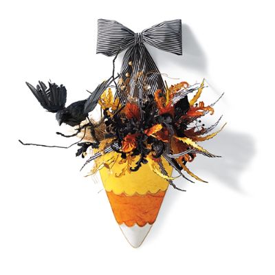 Candy Corn Door Swag | Grandin Road