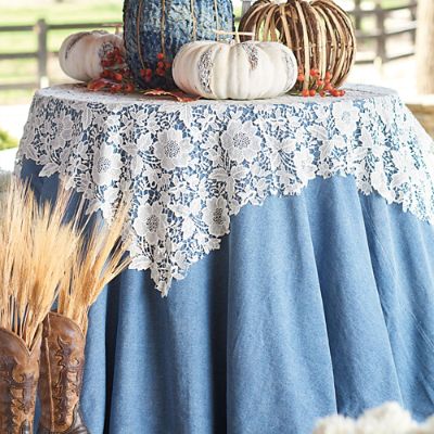 Lace Table Topper | Grandin Road