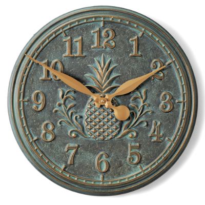 Classic Pineapple Clock | Grandin Road