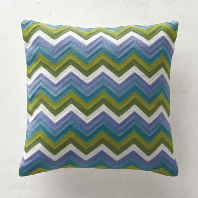 Chevron Decorative Pillow | Grandin Road