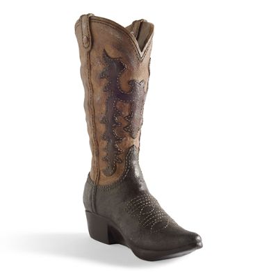 Cowboy Boot Statue | Grandin Road