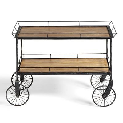 Trolley Cart Table | Grandin Road