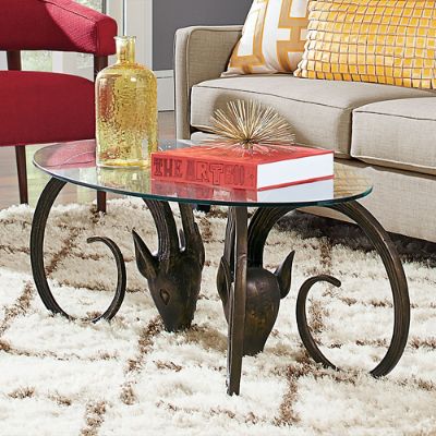 Aries Table in Bronze | Grandin Road