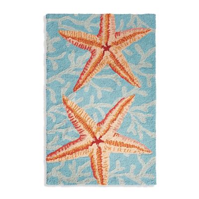 Marina Starfish Indoor Rug | Grandin Road