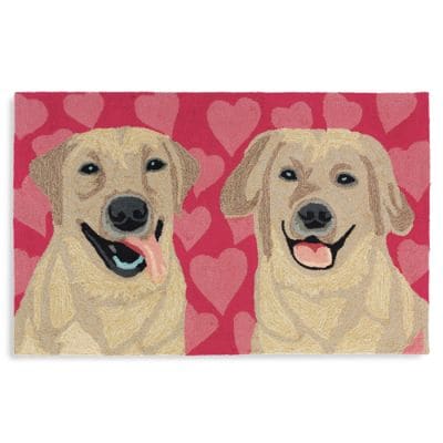 Puppy Love Entry Mat | Grandin Road
