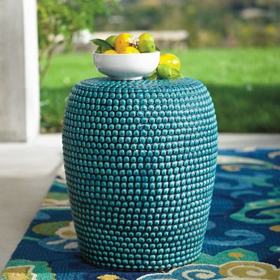 Emmeline Beaded Side Table | Grandin Road