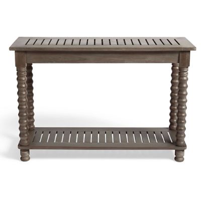 Meridian Console in Weathered Grey | Grandin Road