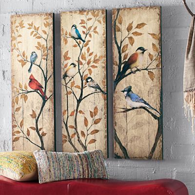 Kenai Bird Triptych | Grandin Road