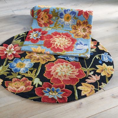 Blooming Garden Rug | Grandin Road