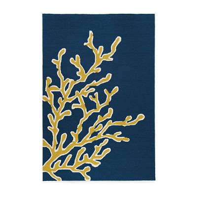 Coral Coast Outdoor Rug | Grandin Road