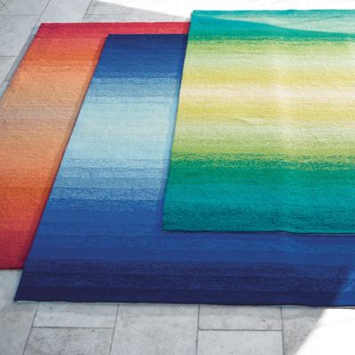 South Beach Ombre Outdoor Rug | Grandin Road