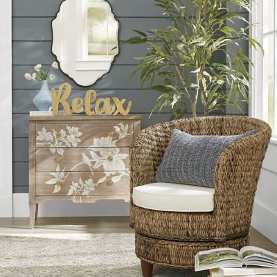 Cyprus Swivel Chair | Grandin Road