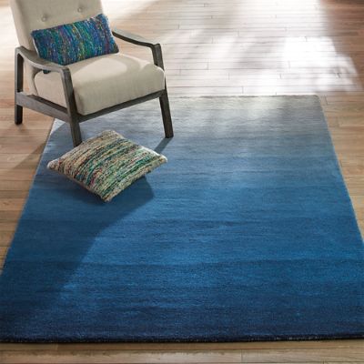 Horizons Big Blue Area Rug | Grandin Road