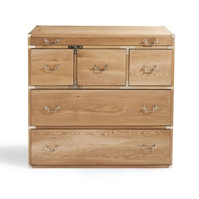 Linden Six-Drawer Oak Chest | Grandin Road