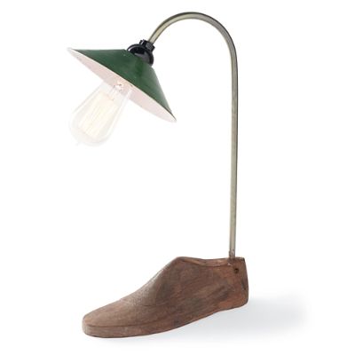 Wooden Shoe Lamp | Grandin Road