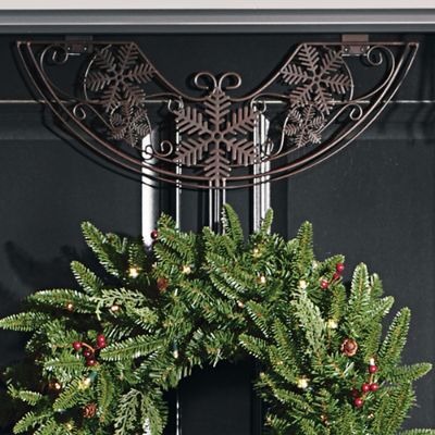 Snowflake Adjustable Wreath Hanger | Grandin Road