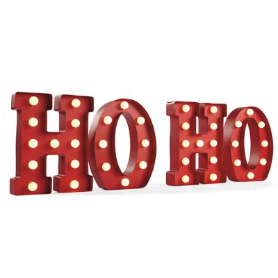 HO HO Marquee Letters | Grandin Road