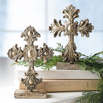 Graceful Crosses, Set of Two | Grandin Road