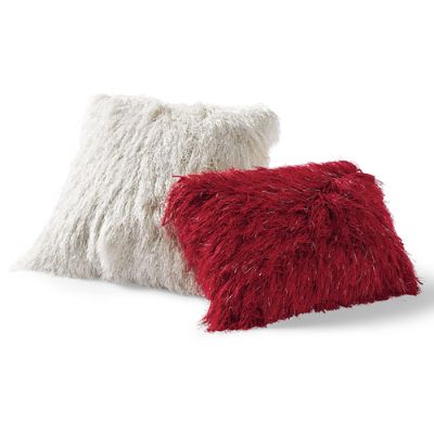 Sparkle Shag Pillow | Grandin Road