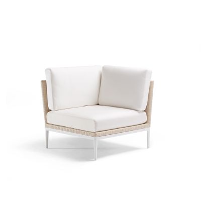 Palazzo Shell Corner Chair with Cushions | Grandin Road