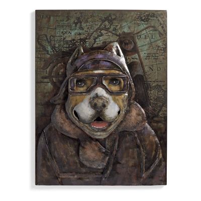 Rider Captain Metal Artwork | Grandin Road