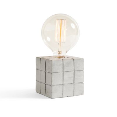Cement Square Table Lamp | Grandin Road