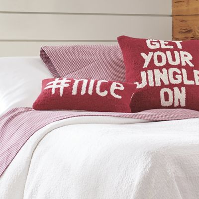 Nice Hashtag Pillow | Grandin Road