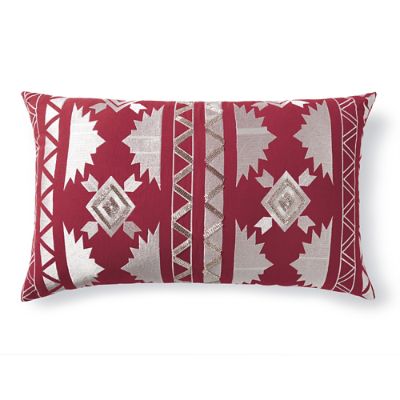 Aztec Embroidered Pillow | Grandin Road
