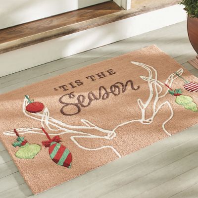 Decorated Deer Mat | Grandin Road