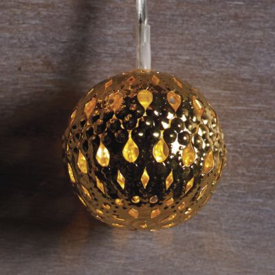 Decorative Metal String Lights | Grandin Road