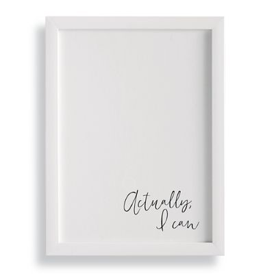 "Actually I Can" Wall Art | Grandin Road