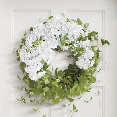 Haley Hydrangea Wreaths | Grandin Road