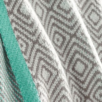Geo Knit Throw | Grandin Road