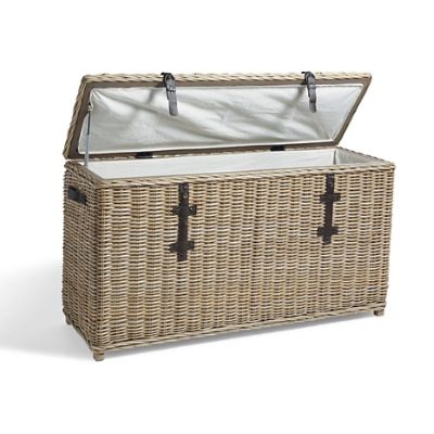 Robinson Tall Storage Trunk | Grandin Road