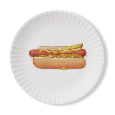 Backyard Picnic Plates, Set of Four | Grandin Road