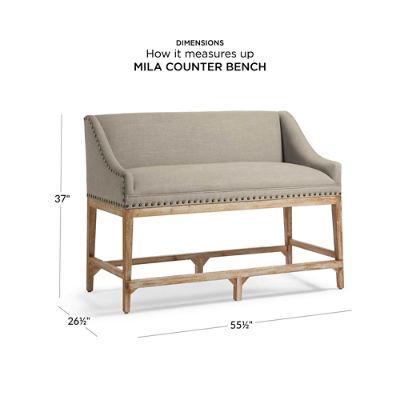 Mila Bar & Counter Collection | Grandin Road