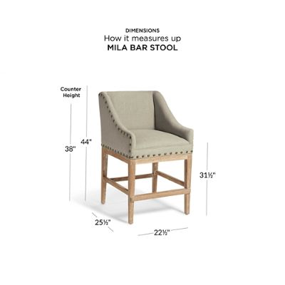 Mila Bar & Counter Collection | Grandin Road