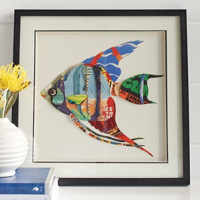 Fish Collage Wall Art | Grandin Road