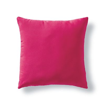 Hot Pink Outdoor Throw Pillow | Grandin Road